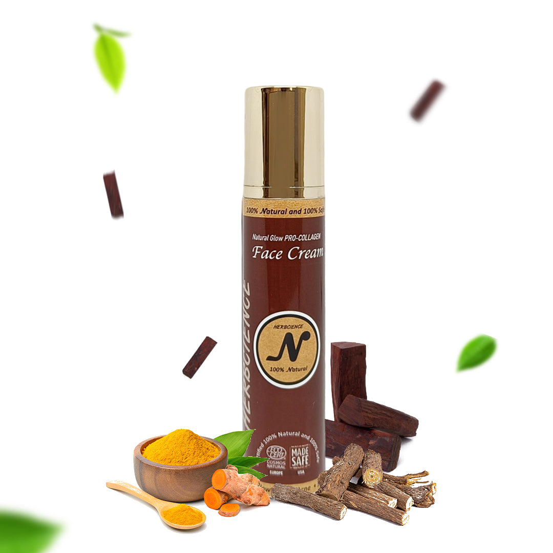 Natural Glow Pro-Collagen Face Cream | 100% Natural – HERBCIENCE